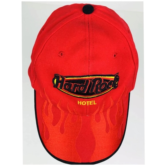 Hard Rock Cafe | Accessories | Hard Rock Cafe Hat Hotel Las Vegas Red ...